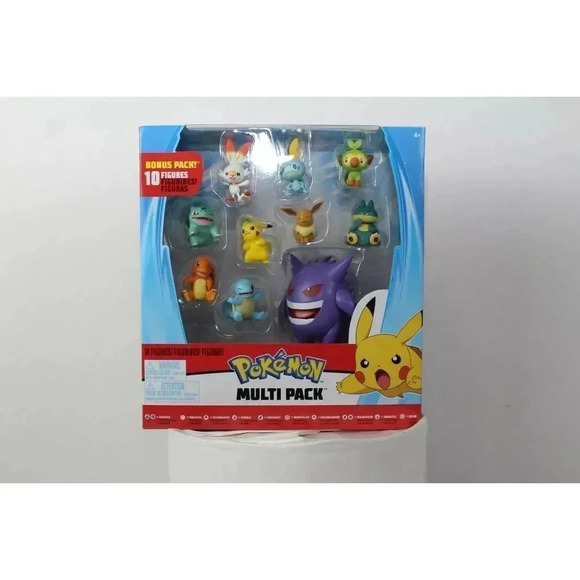 Wicked Cool Toys | Toys | Wickedcool Toyspokemon Battle Figures Pack Of ...